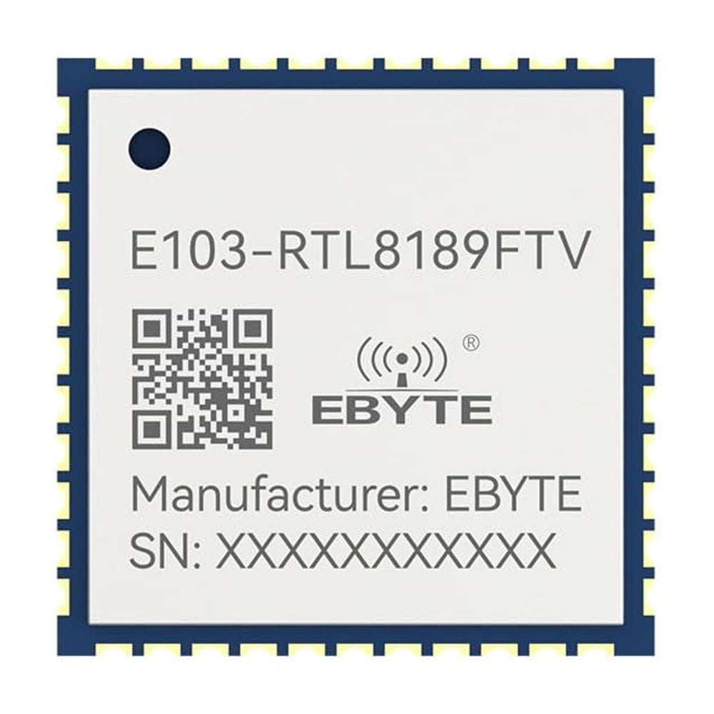 2.4G RTL8189FTV WiFi Module IEEE 802.11b/g/n SDIO2.0 E103-RTL8189FTV ...