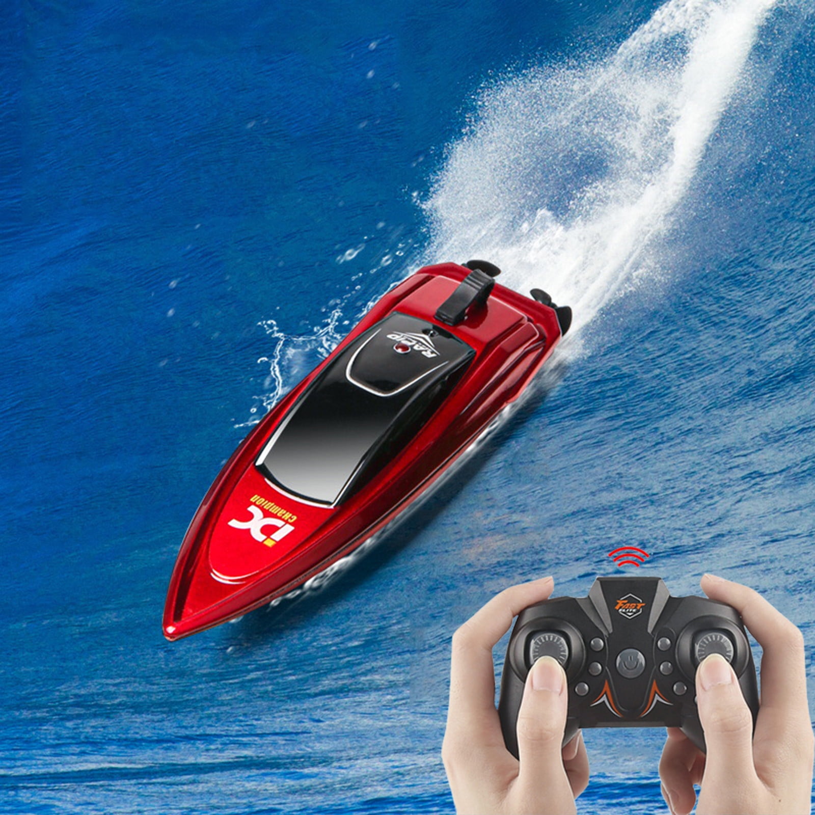 2.4G Remote Control Boat - Mini RC Speed Boat with USB Charging, 12 Min ...