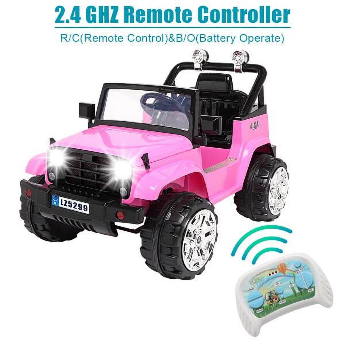 2.4G Remote Control Small Jeep Dual Drive 12V7Ah Electric Jeep Off-Road ...