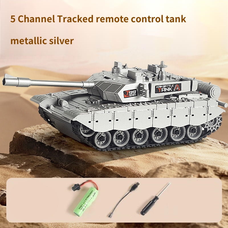 2.4G Remote Control Tracked Tank With Lights 5 11CH Remote Control ...
