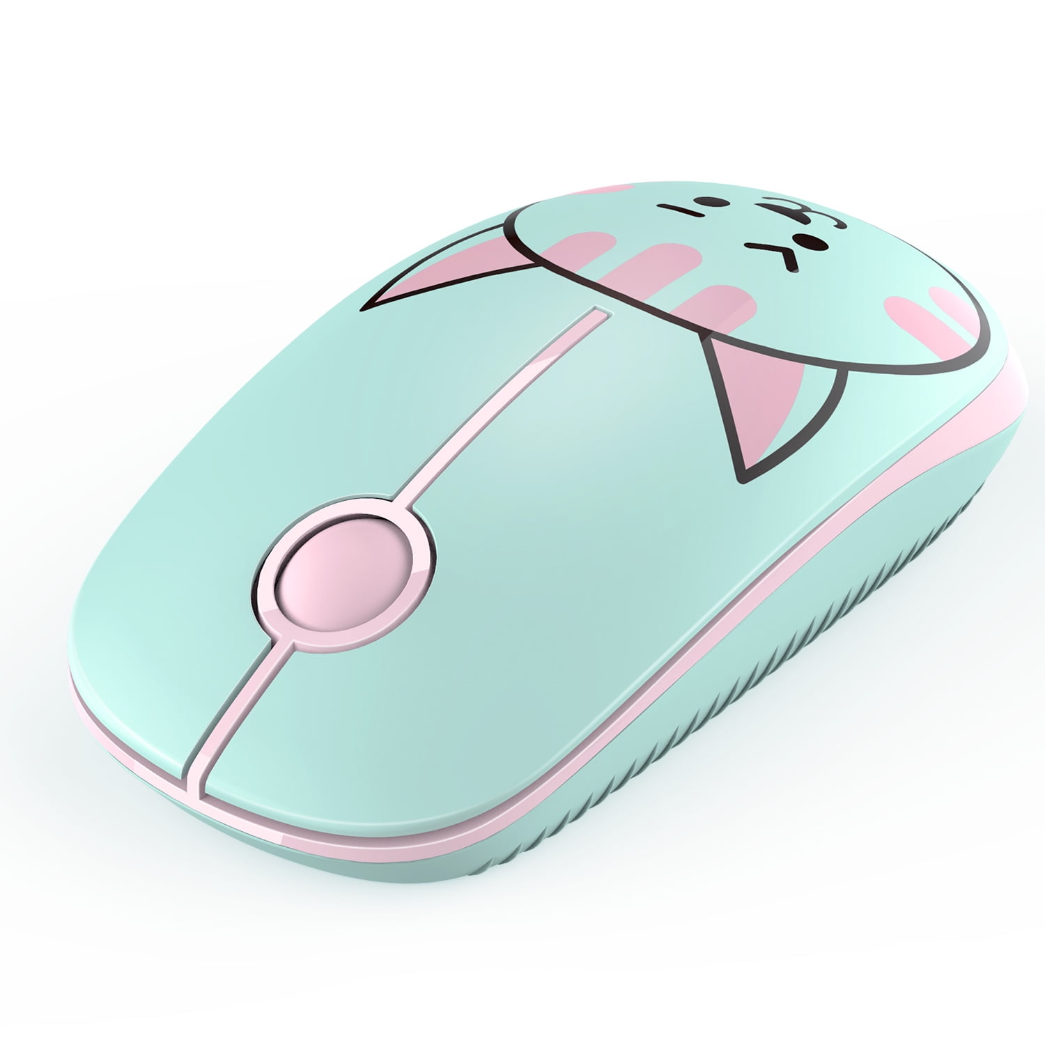 2.4G Slim Wireless Mouse with Nano Receiver, Less Noise, Portable ...