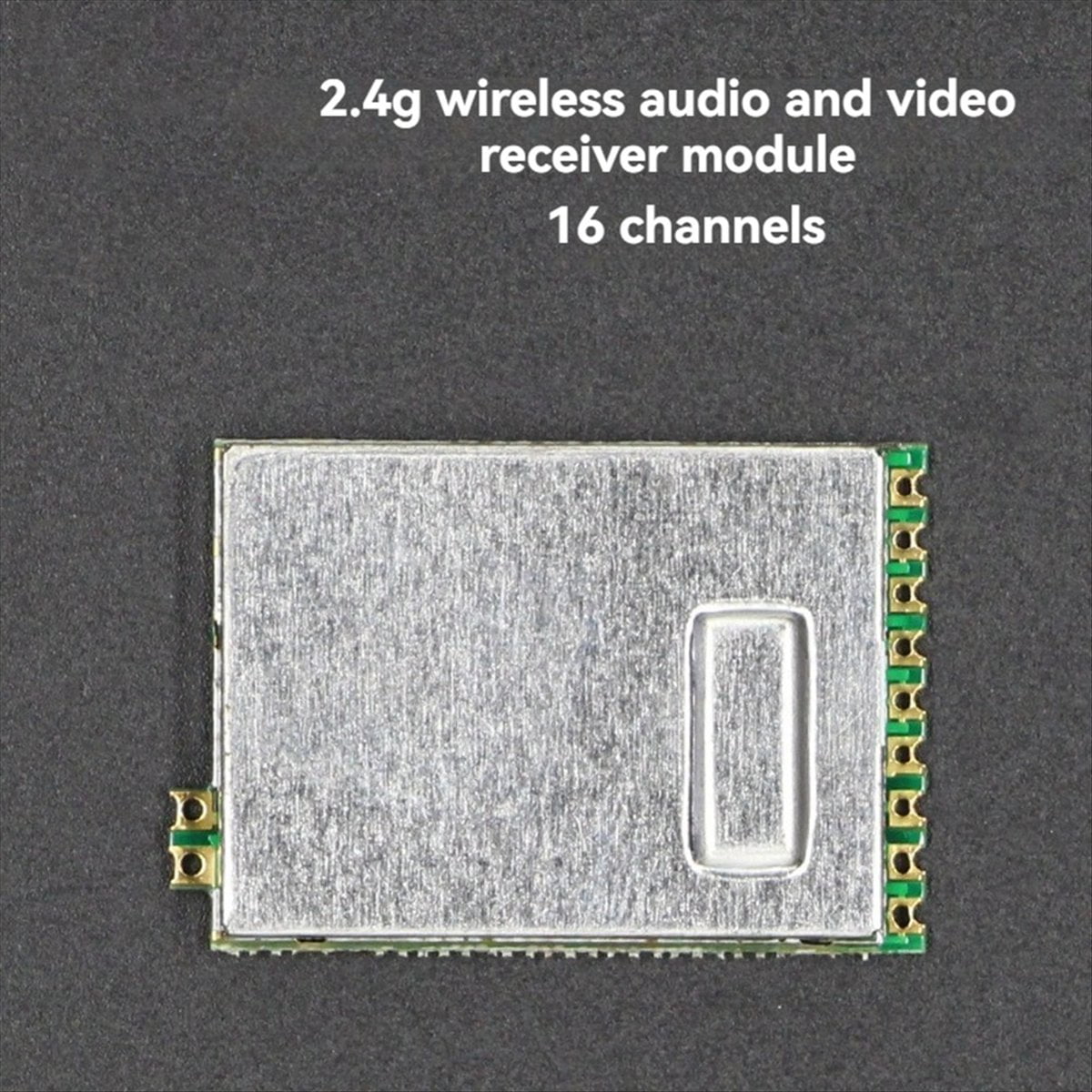 2.4G VRX Wireless Audio Video Receiver 8CH 100MW PAL/NTSC 3.3-5V FPV ...