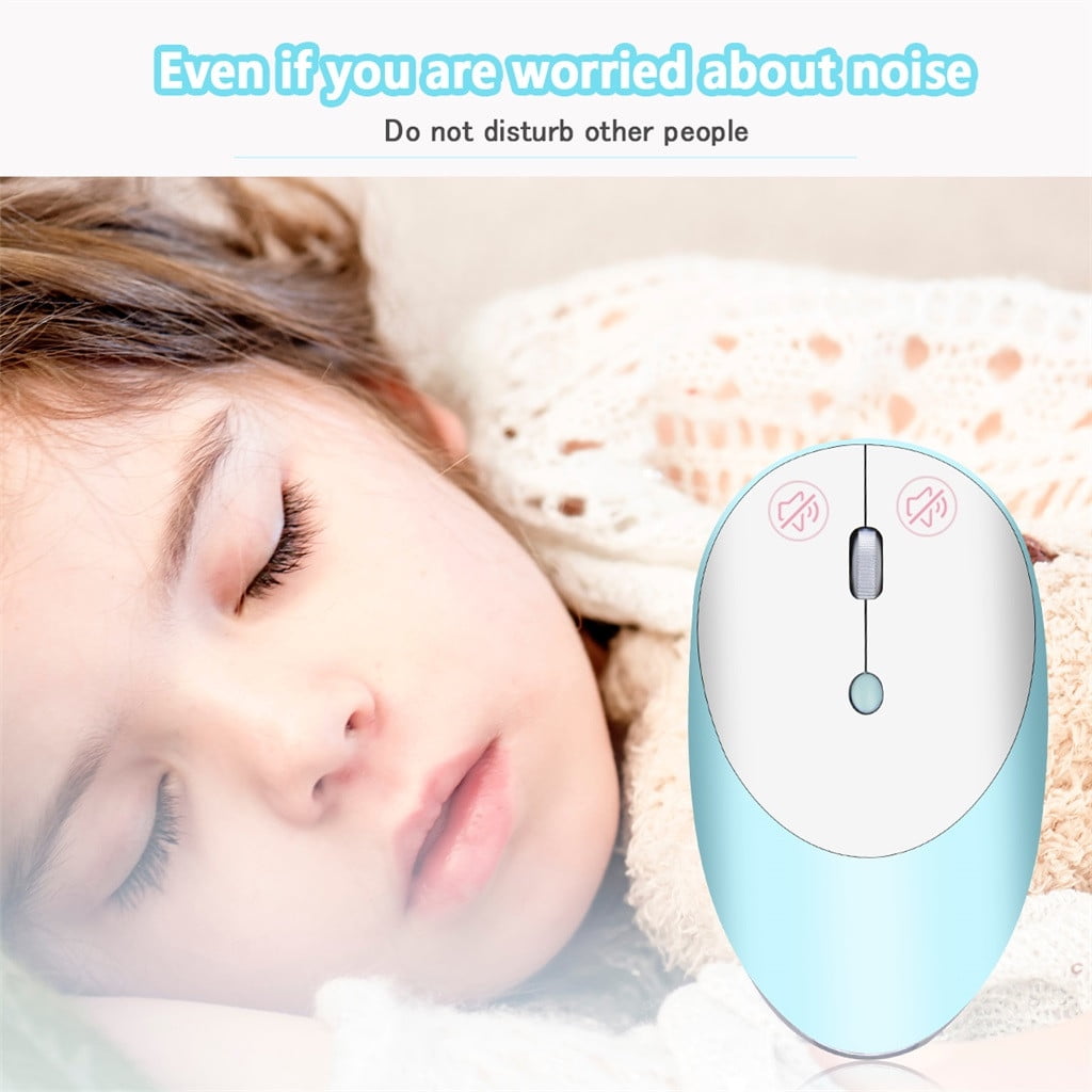 2.4G Wireless Bluetooth Three Mode Gaming Mouse Backlit 1600DPI for PC ...