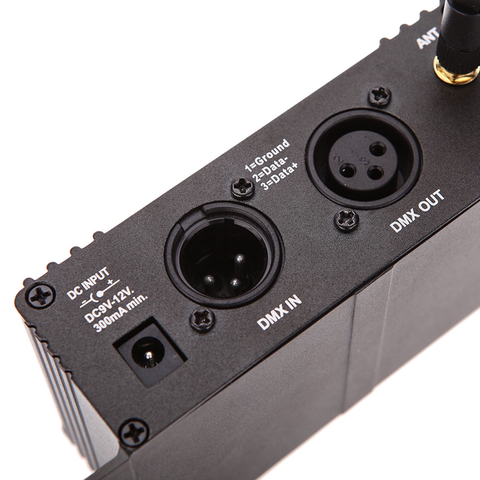 2.4G Wireless DMX 512 Controller Transmitter Receiver LCD Display Power ...