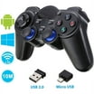 Wireless PC Gaming Controller, Computer-Compatible with Dual-Vibration ...