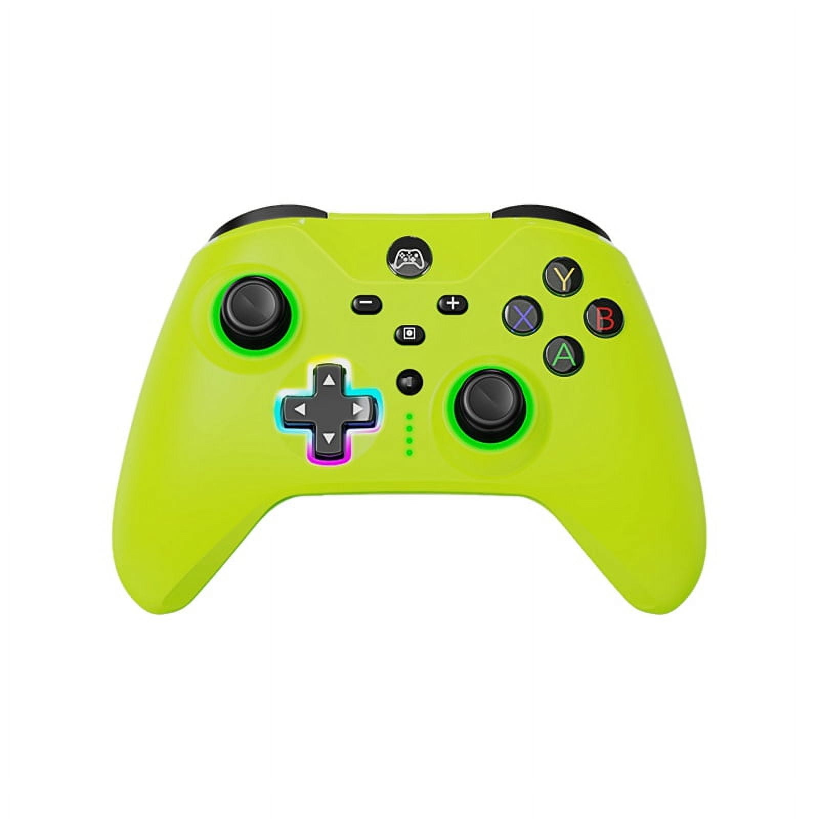 2.4G Wireless Gaming Controller With LED Flashing Light Macro Functions ...