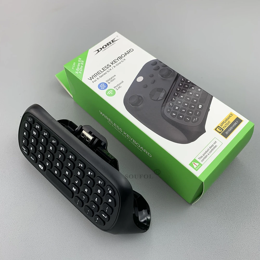 2.4G Wireless Keyboard For Xbox Series X/S/One/One S Controller Chat ...