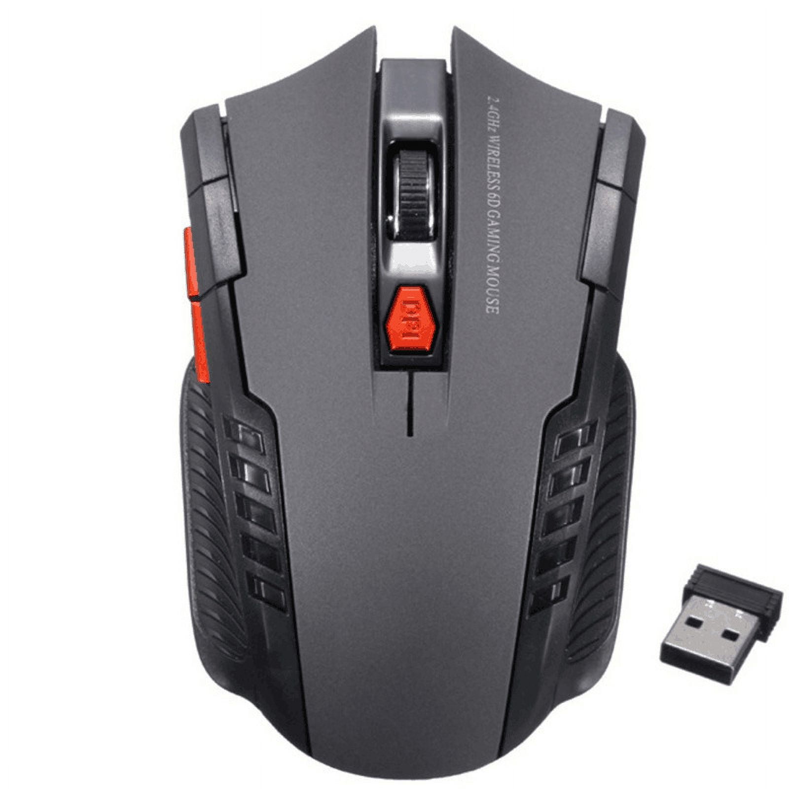 2.4G Wireless Mouse, 1200 DPI Mobile Optical Cordless Mouse with USB ...