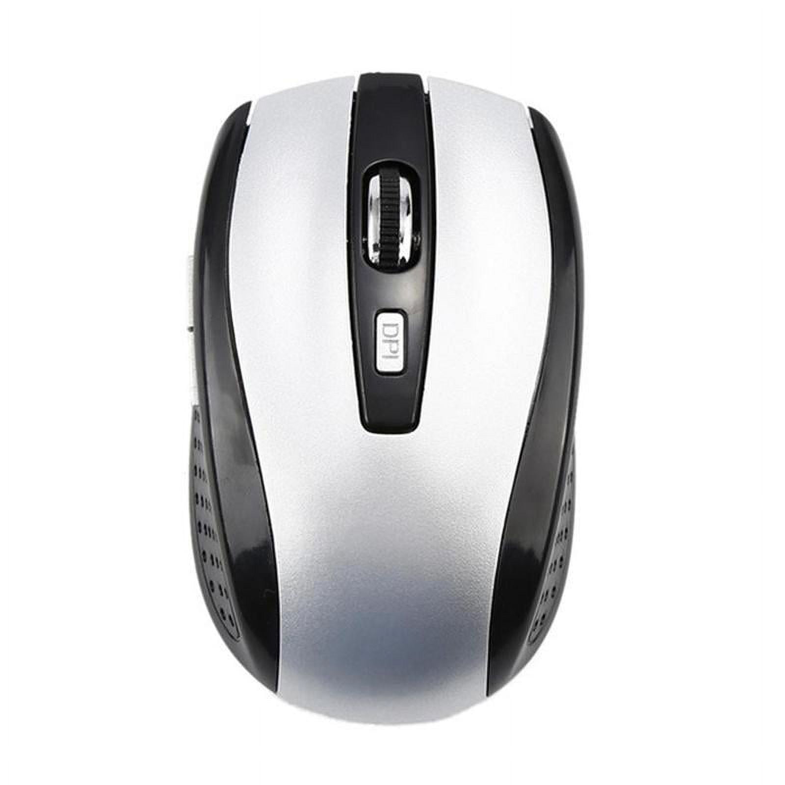 2.4G Wireless Mouse,1600 DPI Mobile Optical Cordless Mouse with USB ...