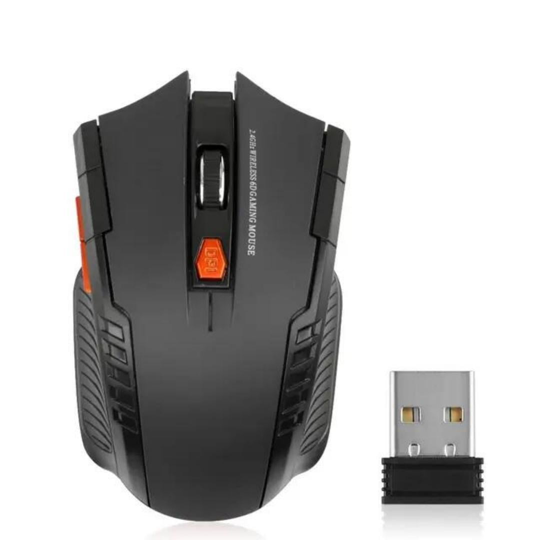 2.4G Wireless Mouse 1600DPI Optical Mouse Computer Gaming Mouse 6 ...