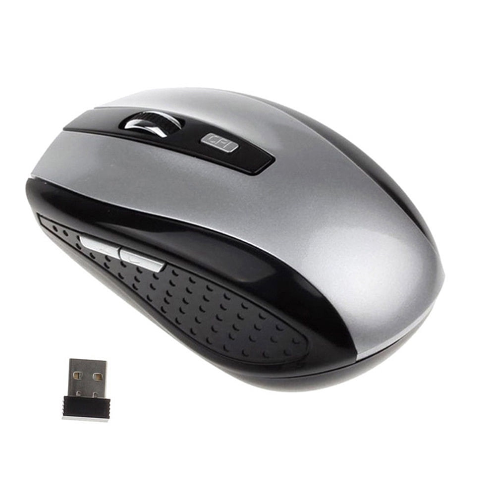 2.4G Wireless Mouse Bluetooth-compatible Ergonomic Usb Optical Computer ...