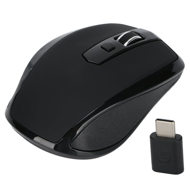 2.4G Wireless Mouse Easily Use Ergonomic Design 800 1200 1600DPI Type C ...