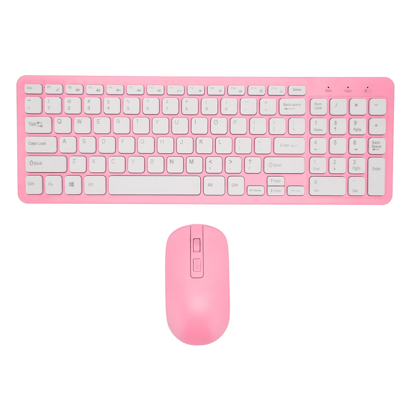 2.4G Wireless Mouse Keyboard Combo, 96 Key, 10M Transmission, For ...