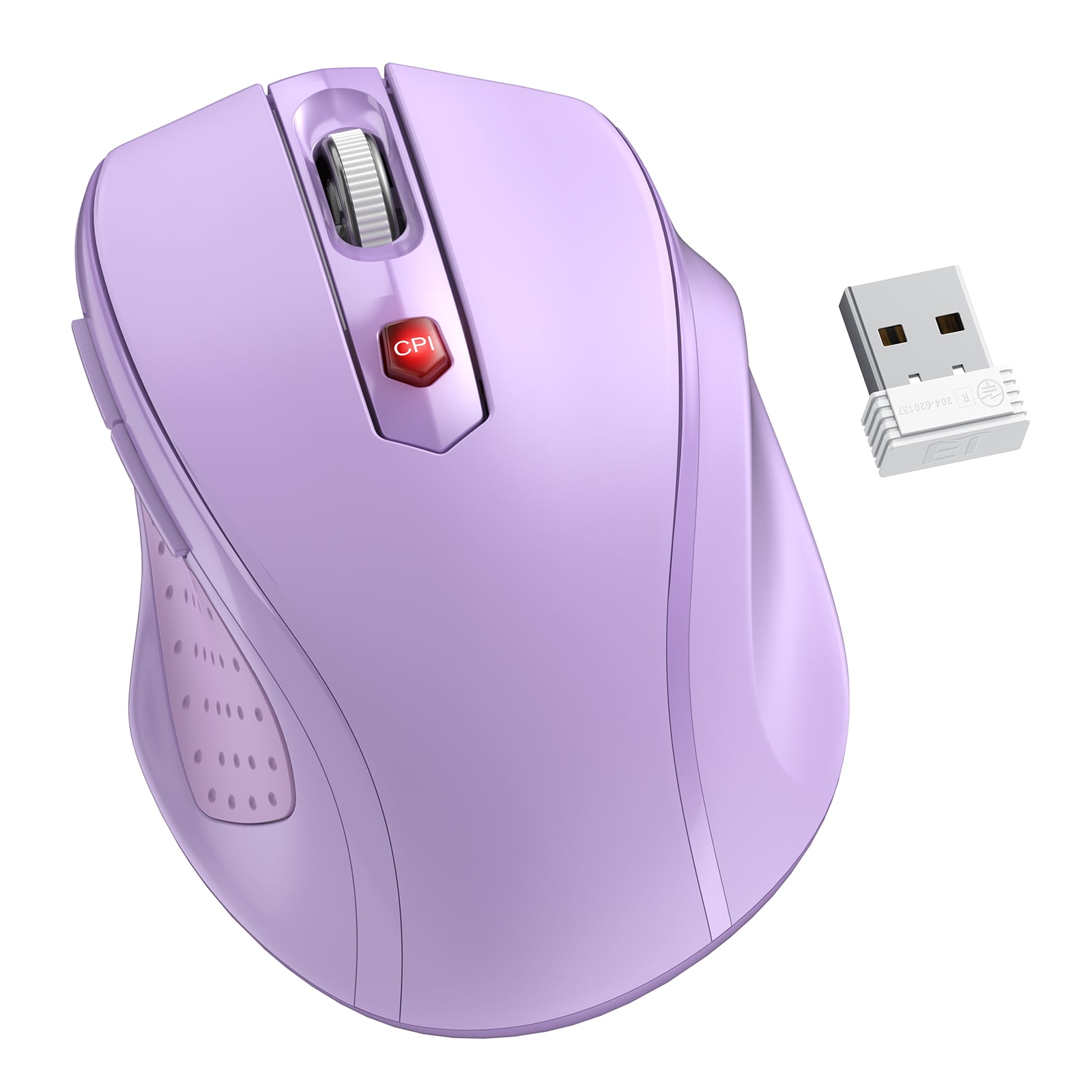 2.4G Wireless Portable Mobile Mouse with USB Receiver Valentine's Day ...