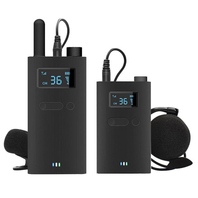 2.4G Wireless Tour Guide System with Microphone Portable Audio ...