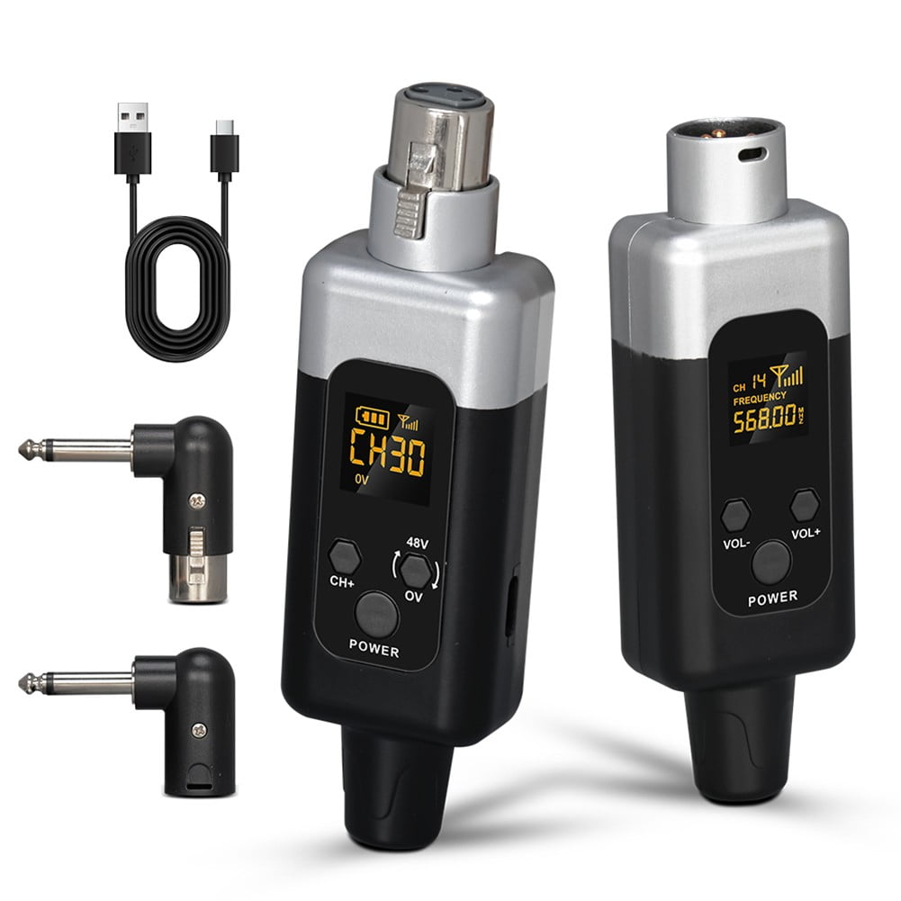 2.4G Wireless Transmitter Receiver For Dynamic Mic Wireless Microphone ...