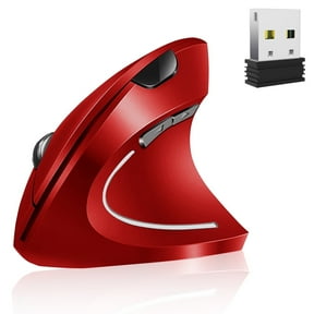 Anker, Wireless Vertical Ergonomic Optical Mouse, 800/1200/1600DPI ...