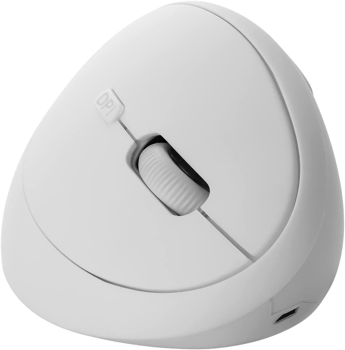 2.4G Wireless Vertical Mouse,Ergonomic Vertical Optical Mouse Cute Mini ...