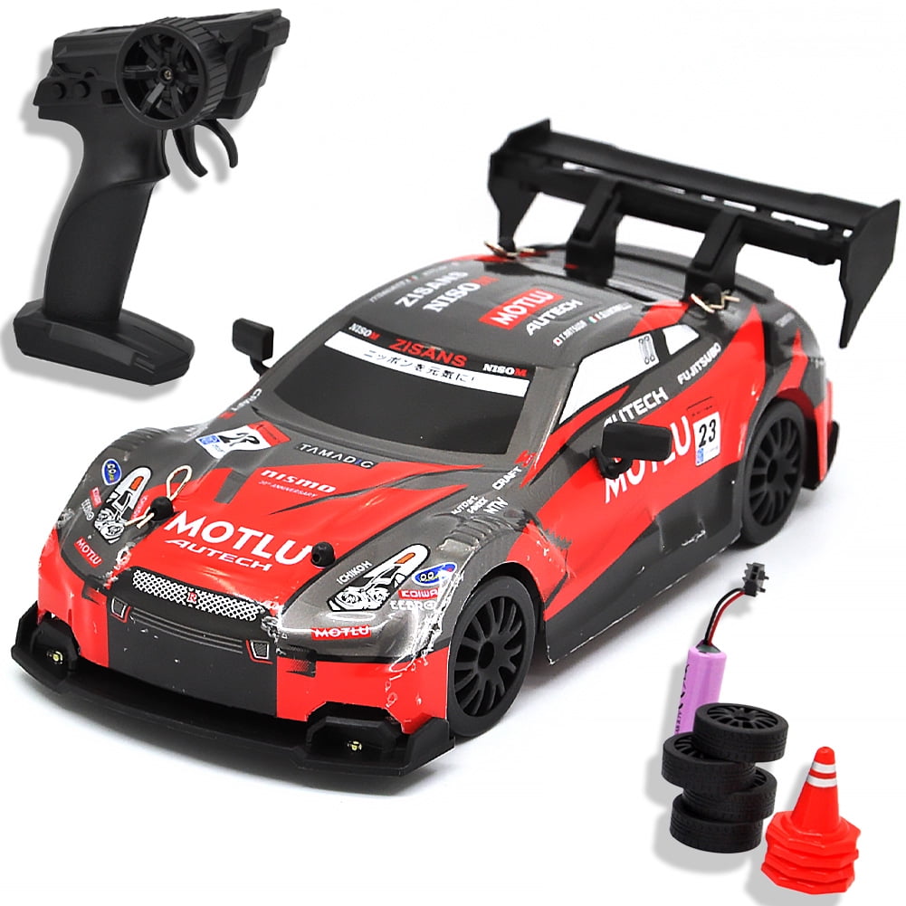 2.4G children's remote control car RC four-wheel drive drift car ...