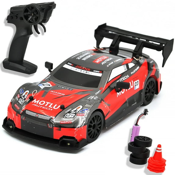 2.4G children's remote control car RC four-wheel drive drift car ...