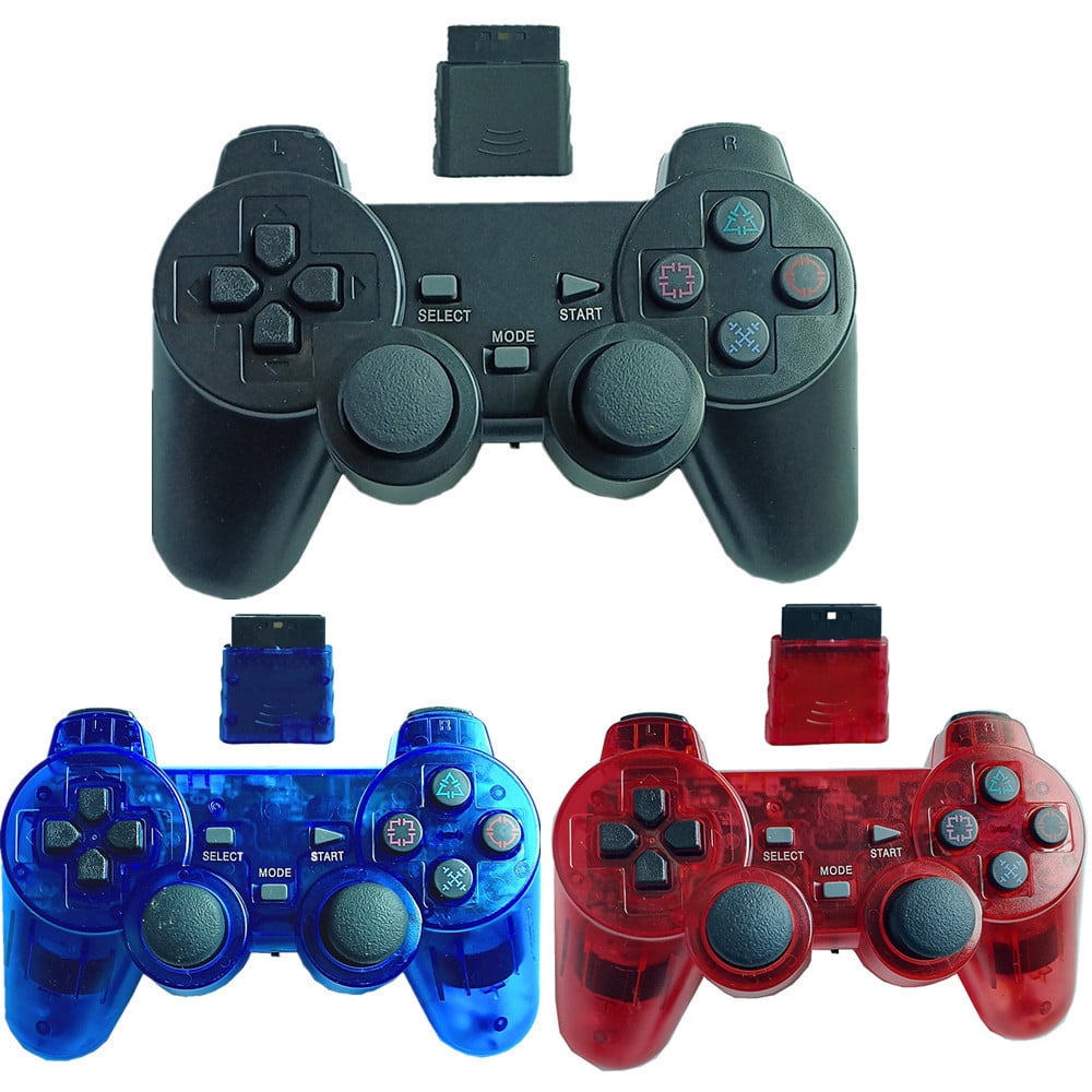 2.4G wireless Controller For PS2 Gamepad For PS2 Wireless Joystick For ...
