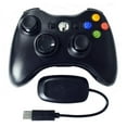2.4G wireless xbox360 controller with receiver PC Laptop PS3 universal ...
