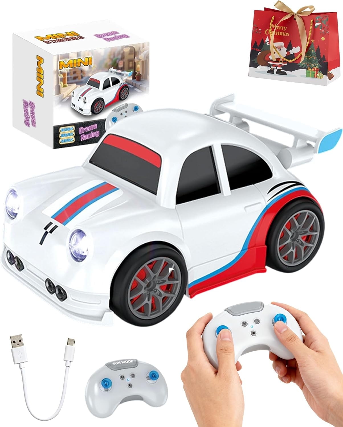 2.4GHZ Electric Remote & Induction Controlled Mini Drift Car with ...