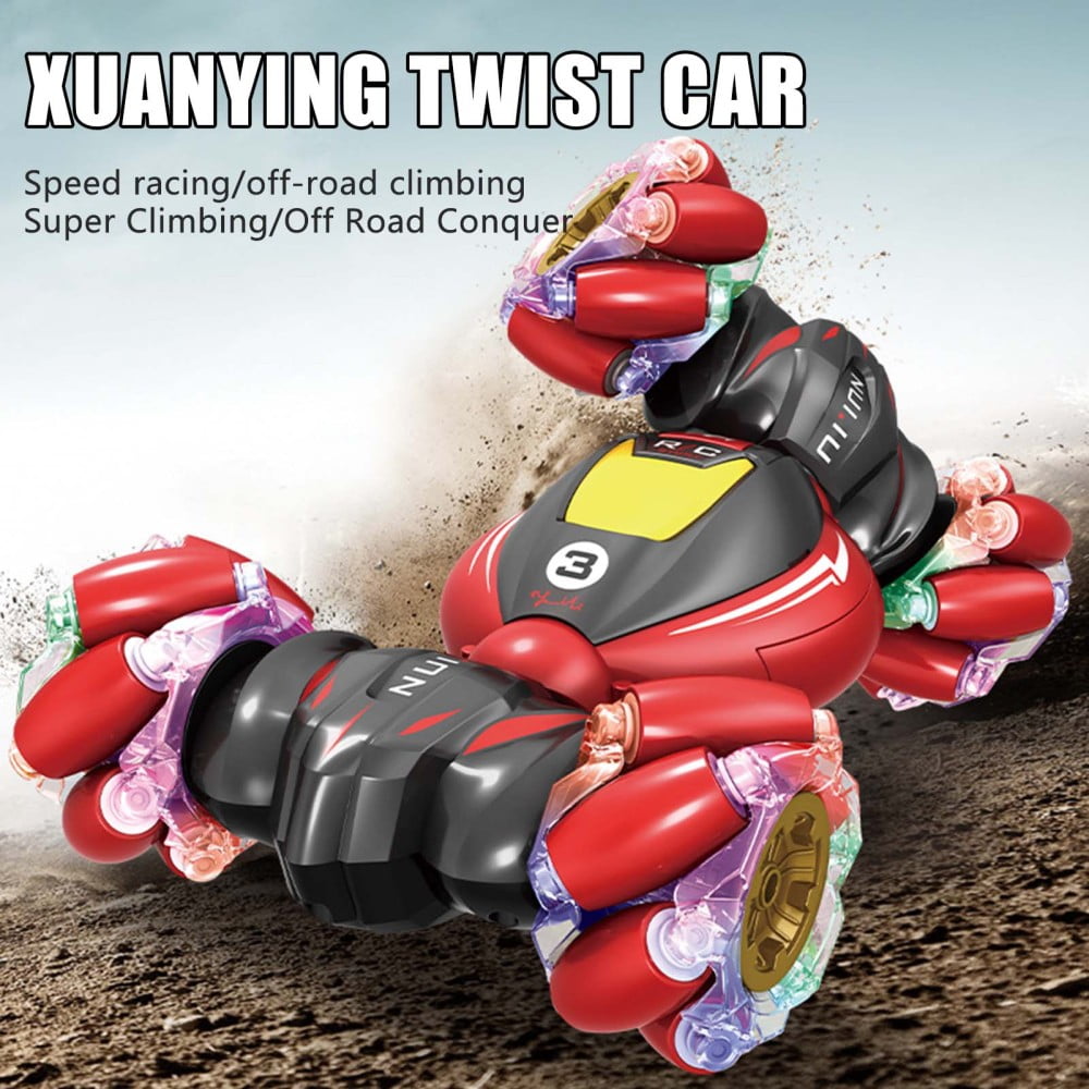2.4GHZ Gesture Sensor RC Toy Car Drift Stunt Vehicle Toy Durable Twist ...