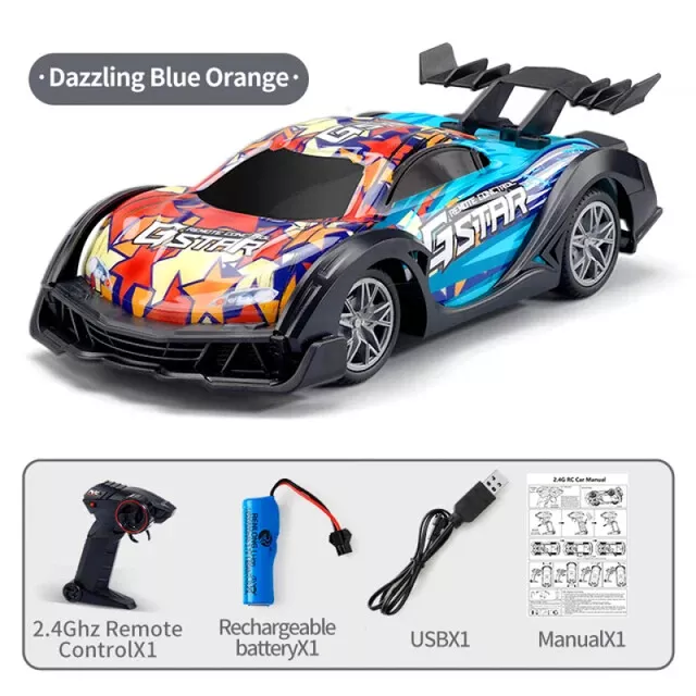 2.4GHZ RC Drift Car 4WD Drifting Toy Car Remote Control Racing Car For ...