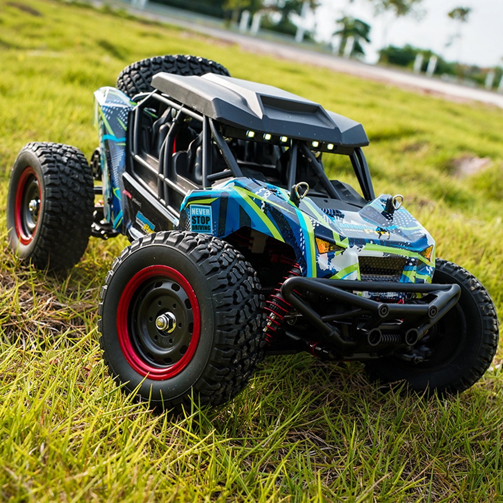 2.4GHz 4WD 1/16 Brushless Remote Control Off Road Truck 70km/h ...