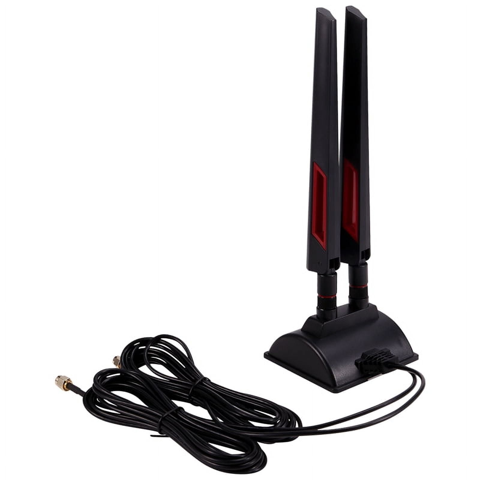 2.4GHz 5GHz Magnetic Base WiFi Antenna for Router Wireless Network Card ...