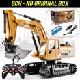 2.4GHz 6 Channel RC Excavator, 1:24 Scale Alloy & Plastic Engineering ...