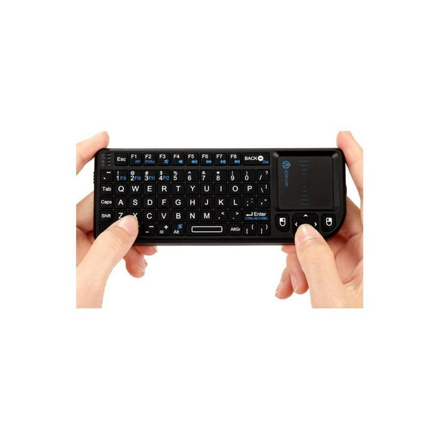 2.4GHz Mini Portable Tiny Wireless Keyboard with Mouse Touchpad for ...