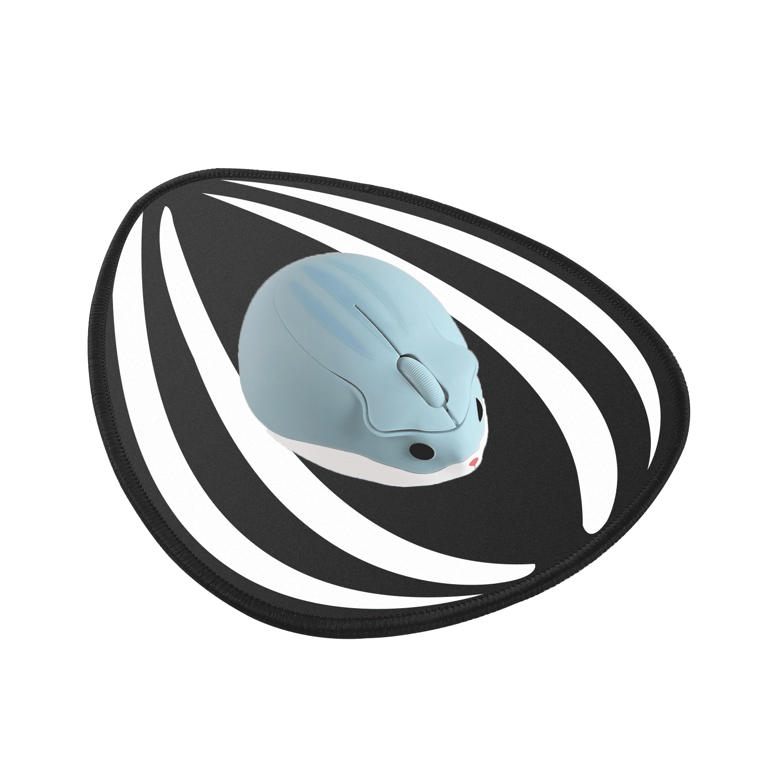 2.4GHz Pink Wireless Mouse 1200DPI Ergonomic Optical USB Mouse Cute ...