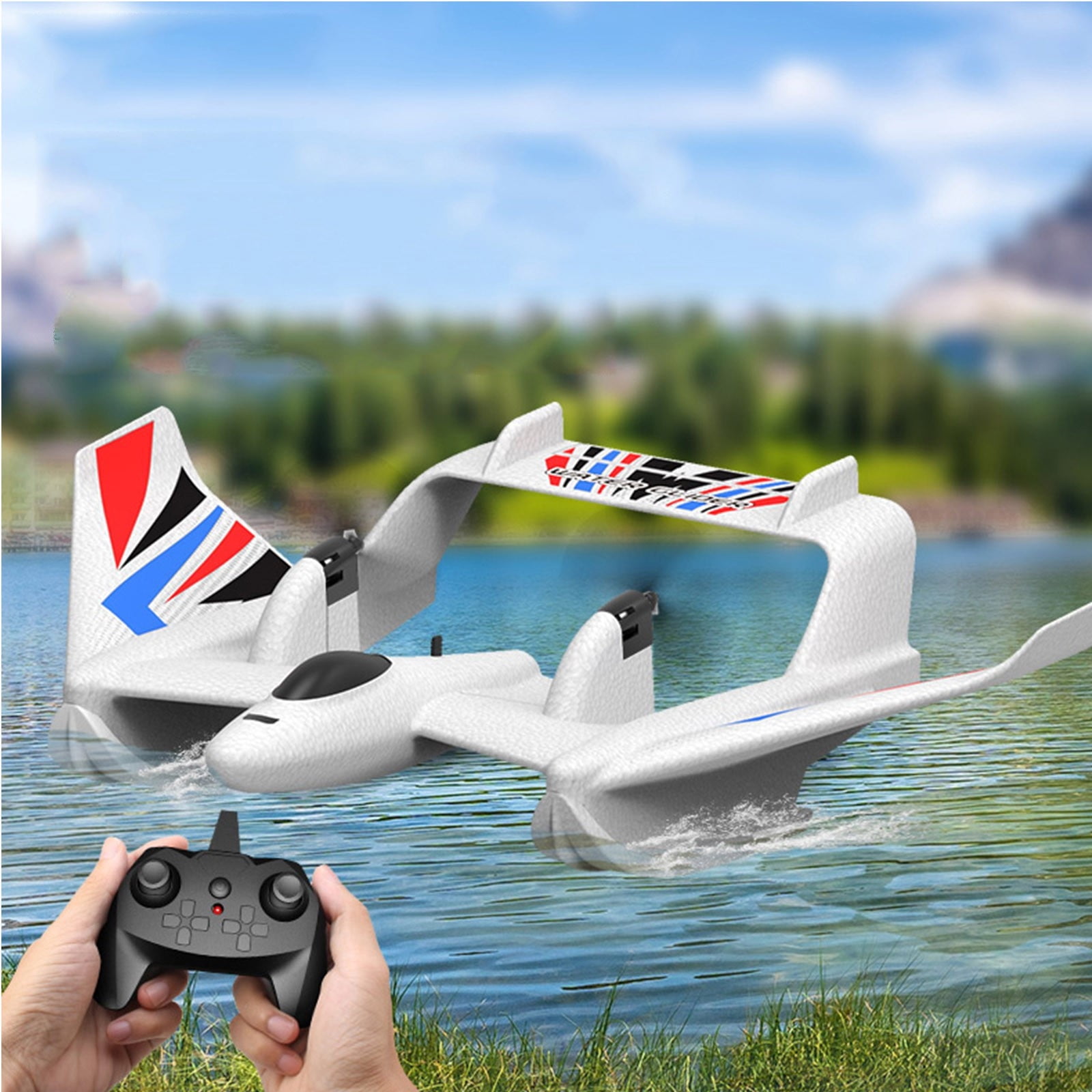 2.4GHz Remote Control Airplane 2CH Foam Glider with Gyroscope ...