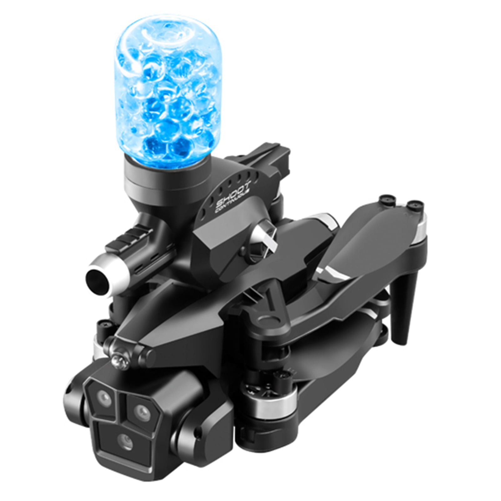 2.4GHz Remote Control Drone with 8K Three Cameras, Brushless Motor ...