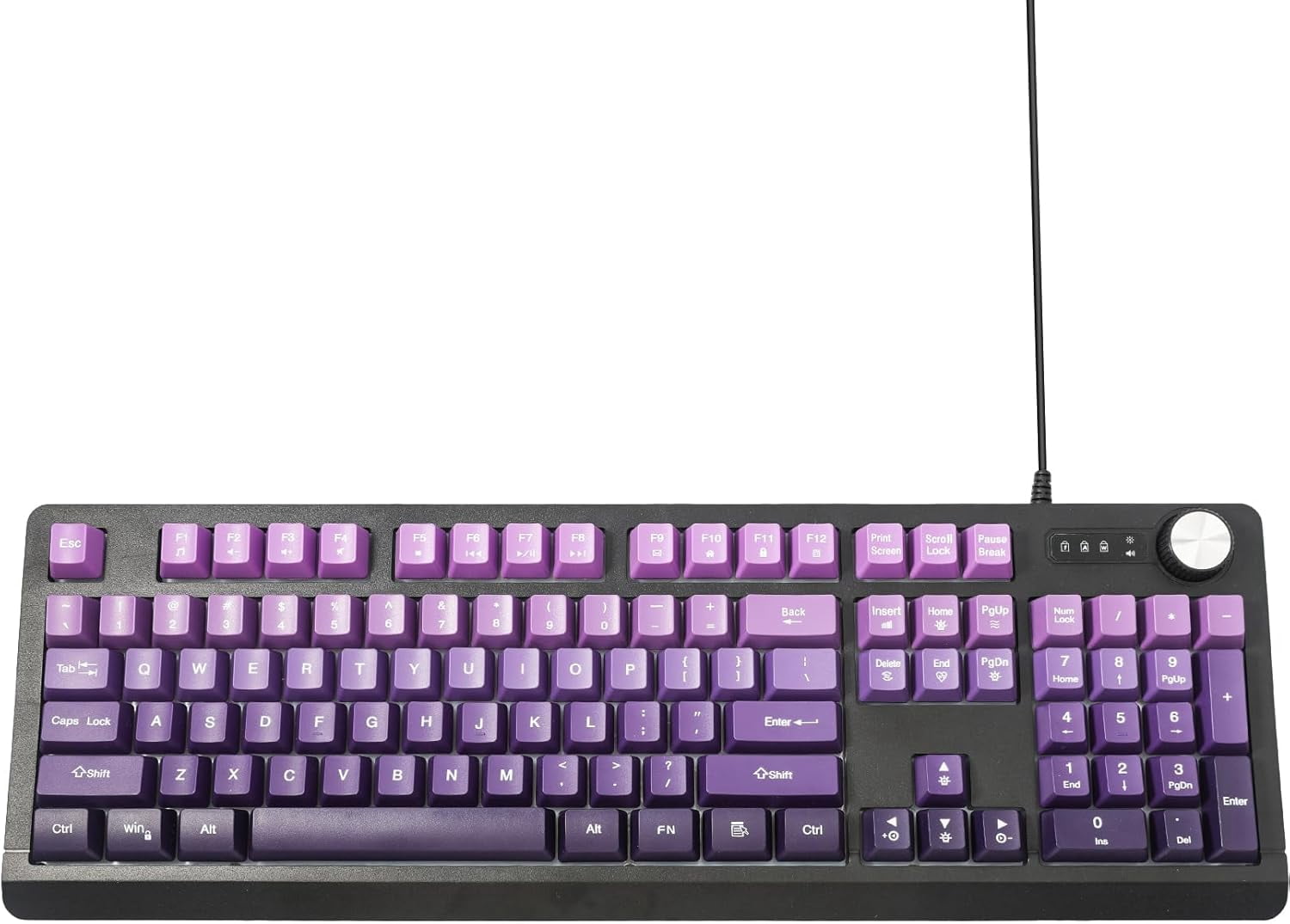 2.4GHz Wireless Keyboard and Mouse Combo, Quiet Compact US Layout ...