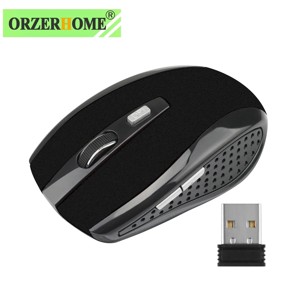 2.4GHz Wireless Mouse Adjustable DPI Gaming 6 Buttons Optical Mice With ...