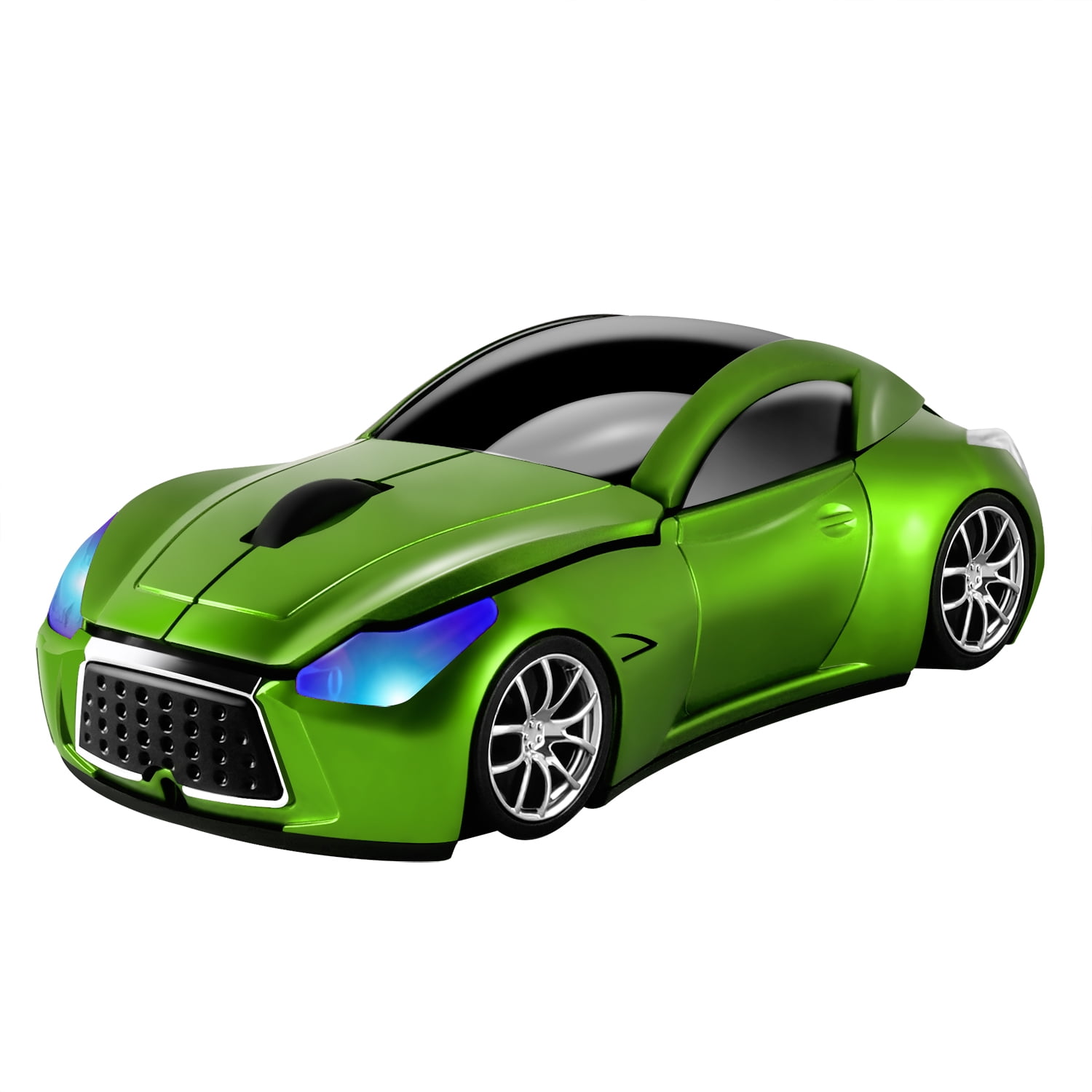 2.4GHz Wireless Mouse Cool 3D Sport Car Shape Ergonomic Optical ...