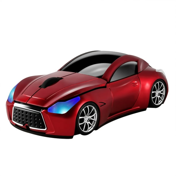 KUYHRF 2.4GHz Wireless Mouse Cool 3D Sport Car Shape Ergonomic Optical ...