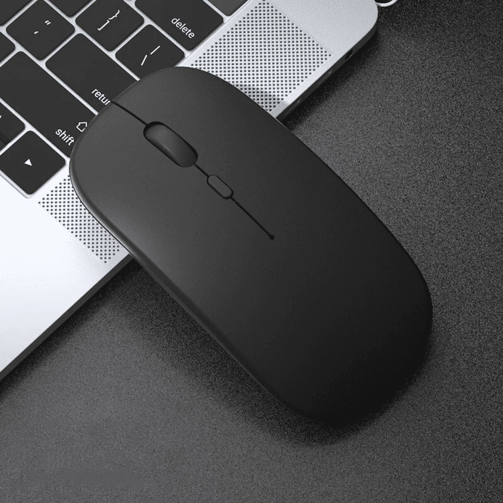 2.4GHz Wireless Optical Mouse USB Rechargeable RGB Cordless Mice For PC ...