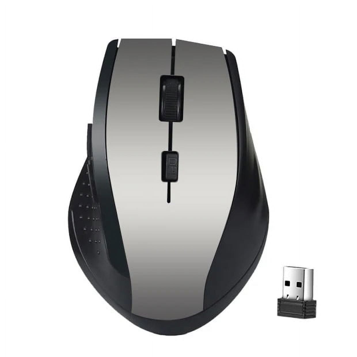 2.4GHz Wireless Optical Mouse for PC Gaming Laptops Game 6 Keys ...