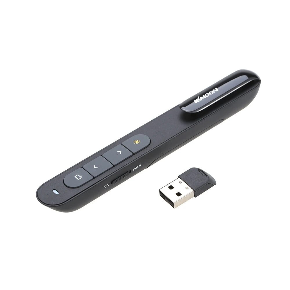 2.4GHz Wireless PowerPoint Clicker Remote Controller Flip Pen Pointer ...