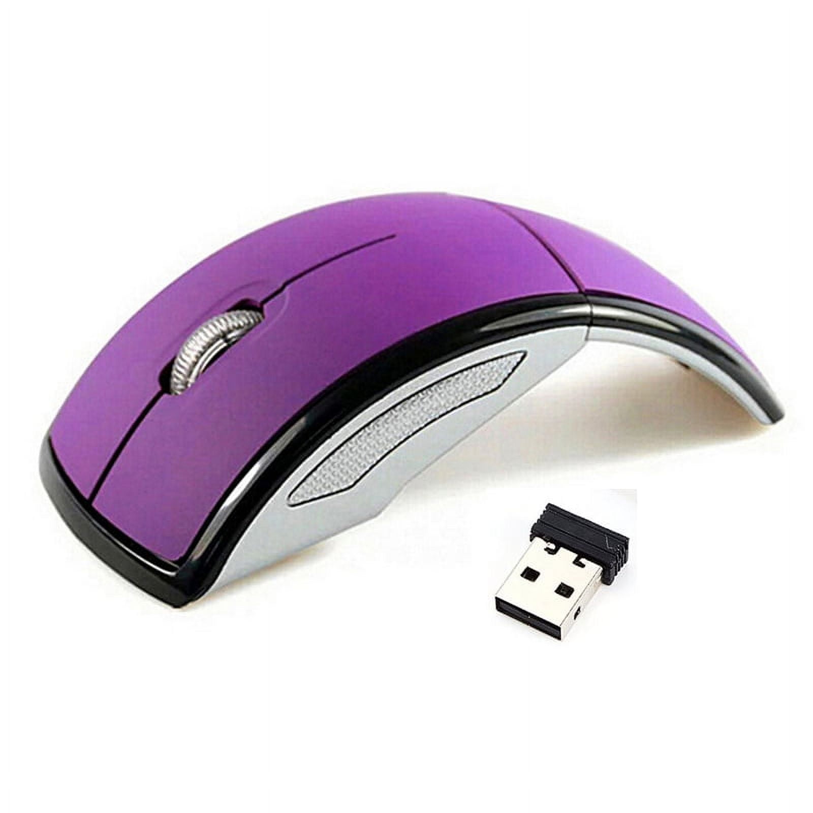 2.4GHz wireless mouse home offie computer mouse foldable folding mouse ...