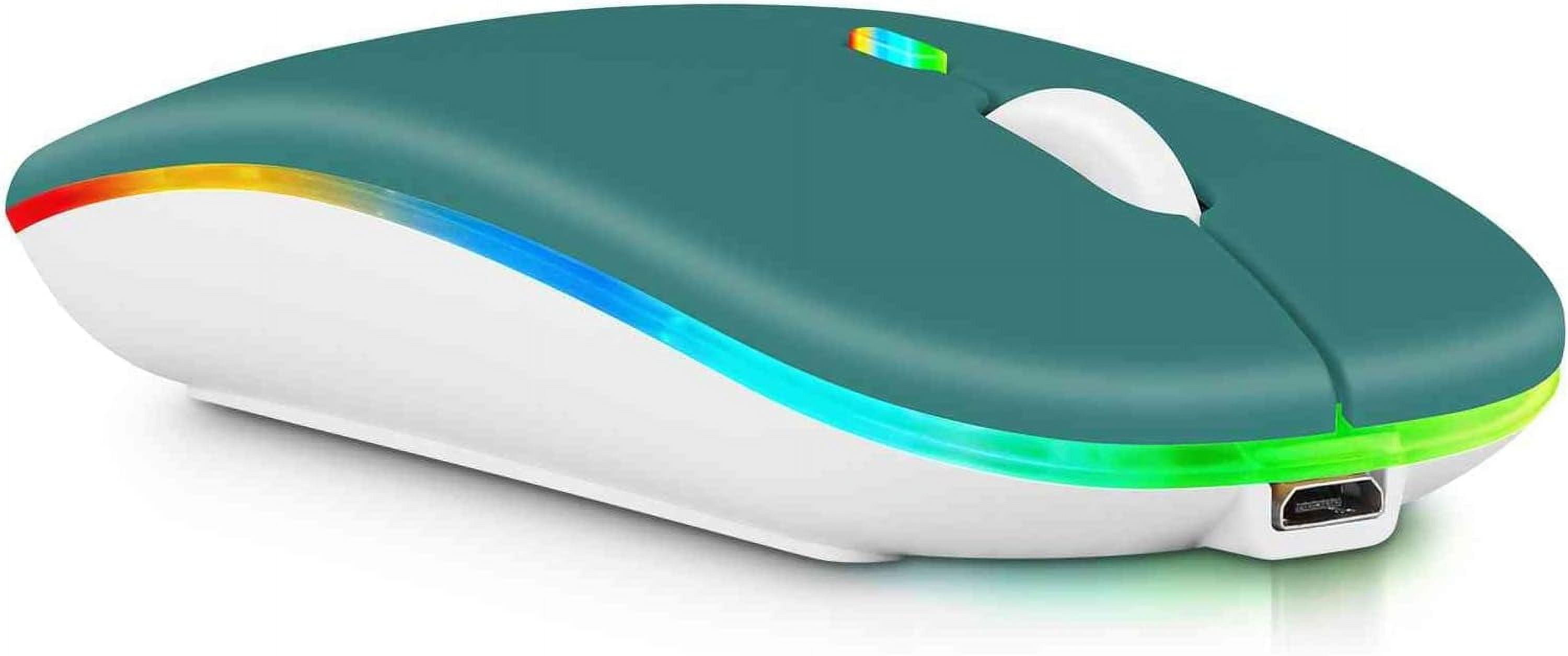 2.4Ghz & Bluetooth Mouse, Rechargeable Wireless Mouse For Samsung ...