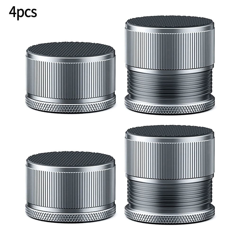 2/4PC Aluminum Alloy Adjustable Bed Risers Heavy Duty Furniture Sofa ...