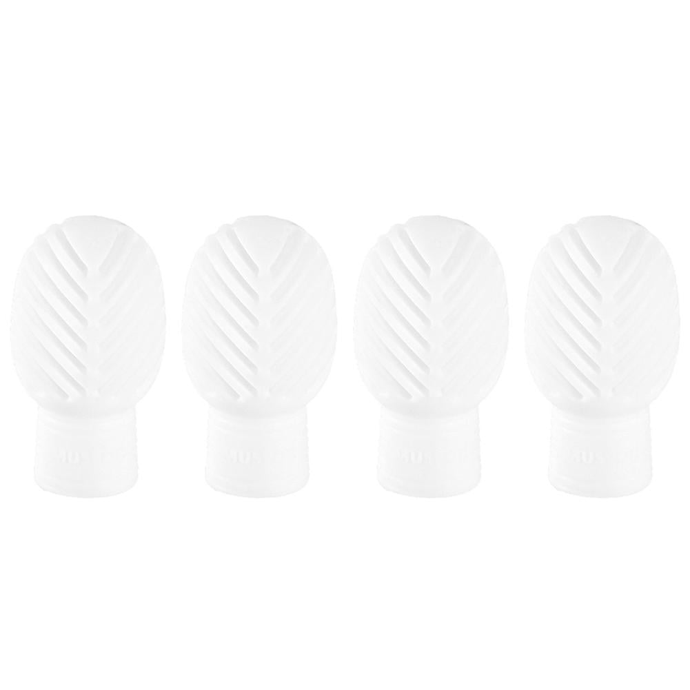 2/4PC Sile Drum Sti Slve Practice Tips te Damper Protective Cover ...