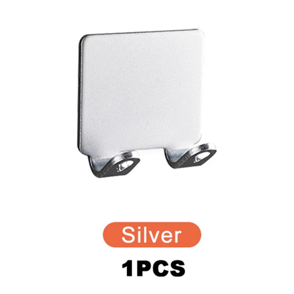 2/4PCS Adhesive Razor Holder Wall Mounted Bathroom For Shower Hook Rack ...