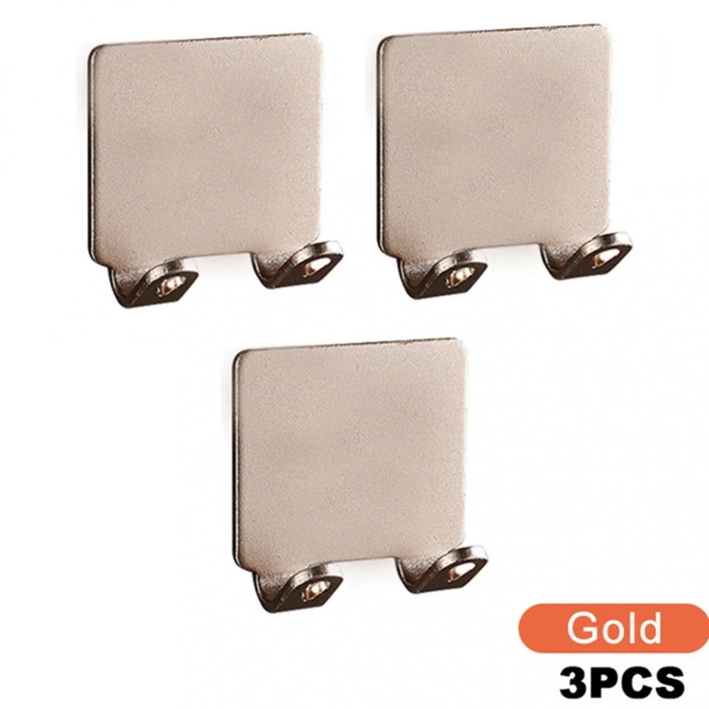 2/4PCS Adhesive Razor Holder Wall Mounted Bathroom For Shower Hook Rack ...