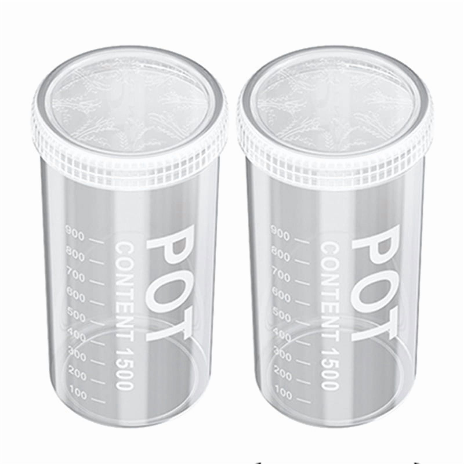 2/4PCS Grain Sealed Cans With Tick Marks Kitchen Grain Spice Storage ...